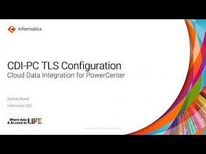 TLS Configuration for CDI-PC