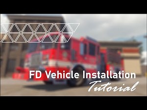 Fire Department Mod Installation Tutorial | Flashing Lights Tutorial English