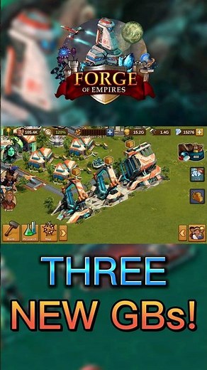 THREE NEW GB's! | Space Age: Titan | Forge of Empires