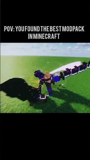 Pov: You found the best Minecraft mod pack #minecraft #shorts #annoyingvillagers