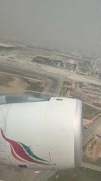 Airplane Taking Off – Inside View #aviation