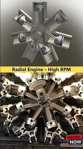 How a Radial Engine Works 🤯 | The Genius Behind Aircraft Engines