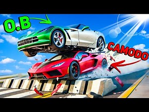 Reversed Speed Bumps but They Keep Getting Worse in BeamNG Drive!