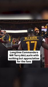 595K views · 21K reactions | Terry McLaurin shows love to Commanders fans after the big win | Washington Commanders on CBS Sports | Facebook