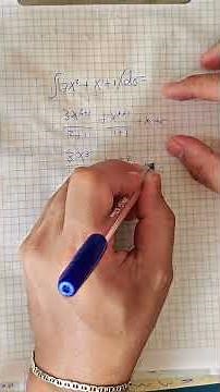 Solving integrals of polynomials: step-by-step method
