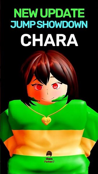 CHARA CURSED CHILD NEW UPDATE IN JUMP SHOWDOWN! #jumpshowdown #roblox #undertale #anime #chara