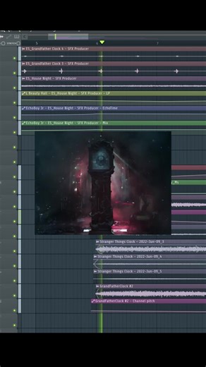 #Sounddesign the clock from #strangerthings4#vecna#sounddesigner#sfx#flstudiotips#audioproduction#soundeffects#soundtoysplugins#flstudio @noahschnapp
