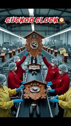 How Cuckoo Clocks Are Made 🕰️ | Workshop Process