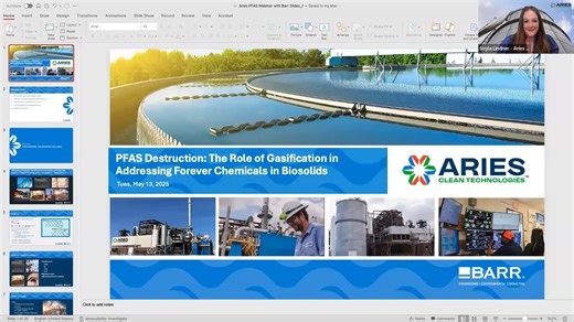 Webinar: PFAS Destruction - The Role of Gasification in Addressing Forever Chemicals in Biosolids