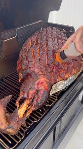 HOLY COW is an understatement. 😱 Check out @kendrick_bbq cooking up a 99 pound cow's leg! Insane cook! Share your #MEATER cooks with us and use the #MEATERmade hashtag | MEATER