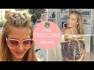 Come fare le treccine attaccate alla testa stile chiara ferragni 🐲