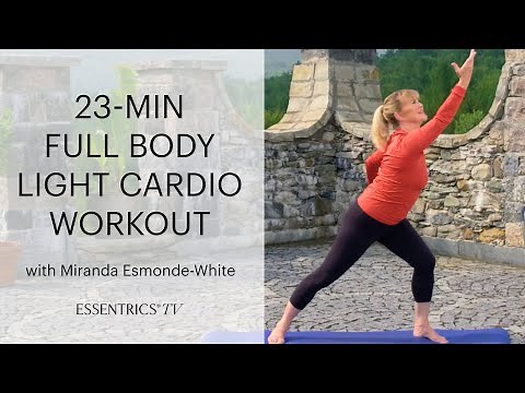 23-min Full Body Light Cardio Workout with Miranda Esmonde White