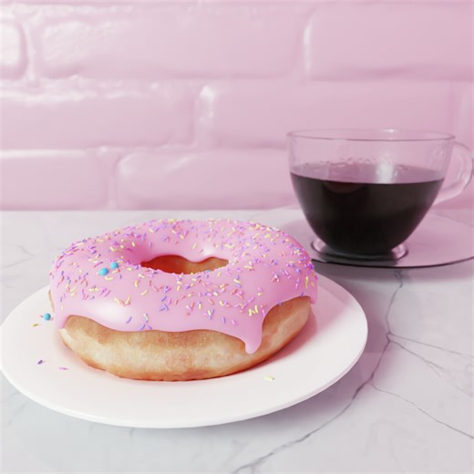 Blender Guru Donut Tutorial, Patricia Perez