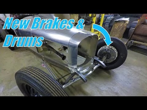 New Brakes on Early Ford Parts | Homemade Boat-tail Speedster Pt. 34
