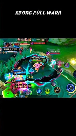 Xborg exp lane full war #xborg #build #gameplay