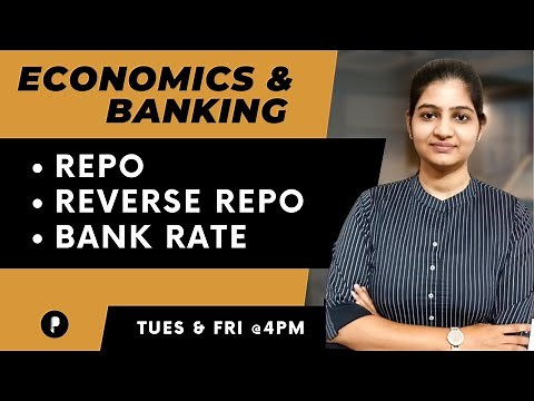 Repo, Reverse Repo, Bank Rate | Banking | Economics | SSC & UPSC