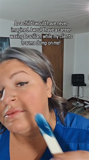 Courtney Corn on Instagram: "Wouldn't change it for the world ! Book your appointments today so we can't trauma dump together https://squareup.com/appointments/book/EA5XK6BTJG8QD/start #traumadump #Brazilianwax #waxingspecialist #FYP #waxspecialist"