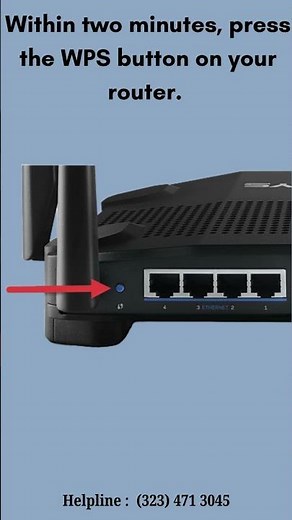 Netgear EX7700 wifi range extender setup using the WPS button