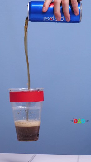 Floating cup magic trick #TheDadLab #magictrick