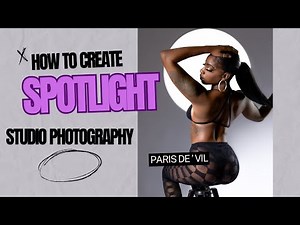 How to Create a Better Spotlight with Flash- Studio Photography with a 3 Light Setup