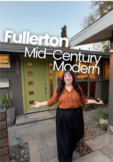 Discover a Stunning Mid-Century Modern Home in Fullerton