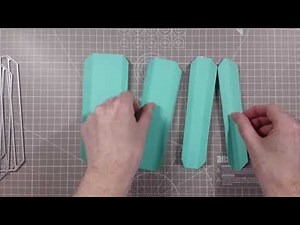 Mini Album Hinge & Binding Die Set Demo | Simply Made Crafts By Helen Griffin