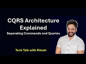CQRS Architecture Explained : Separating Commands and Queries #CQRS #CQRSArchitecture #Microservices