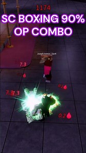 SC BOXING 90% OP COMBO #yba #roblox #trending #shorts #tiktok #viralvideo #viralshorts #jjba