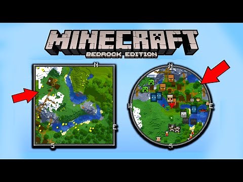 MINI MAPA MOD PARA MINECRAFT PE 1.21 BEDROCK - MINI MAP ADDON Minecraft PE MCPE 1.21