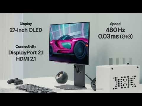 LG UltraGear OLED GX7 🔥 480Hz Gaming Monitor | 0.03ms OLED Speed