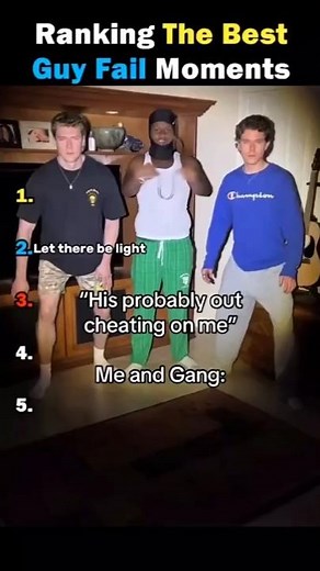 Ranking The Best Guy Fail Moments! #ranking​ #challenge​ #shorts​ #funny #guy #fail #usa