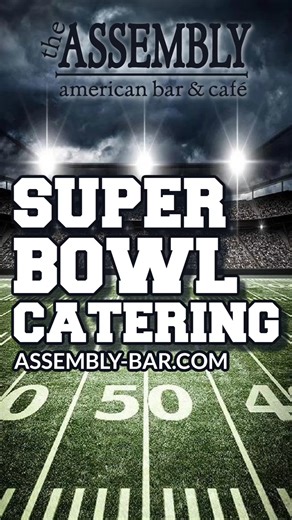 🏈 Super Bowl Sunday catering done right. Wings. Chili. Mac n’ Cheese. Sliders. Order now & enjoy the game 🔥🍗🧀 👉 Pre-order now for Super Bowl Sunday! www.assembly-bar.com #SuperBowl #Foodie #GameDayEats #EatLocal | The Assembly, American Bar & Cafe Hoffman Estates