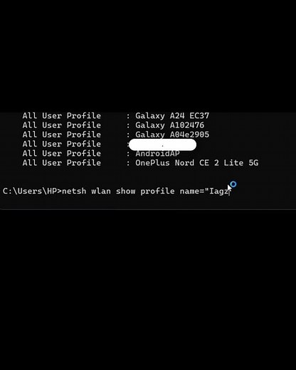 How to See Saved Wi-Fi Passwords Instantly! 🔑 (CMD Hack)