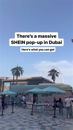SHEIN Anniversary Celebration Pop-Up in Dubai
