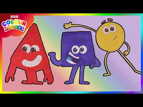 Learn how to draw ‪@colourblocks‬ Red, Blue & Yellow | Painting, drawing, colouring tutorial for kids
