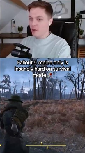 Fallout 4 melee only in survival mode is brutal