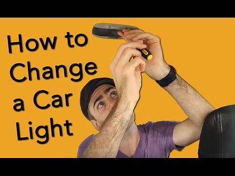 How to Replace Interior Car Lights (Dome Light)