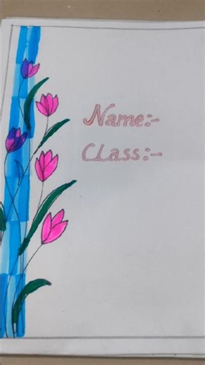 Easy and beautiful notebook cover#craft#art#viral