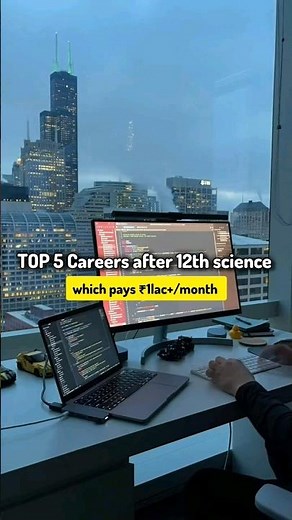 TOP 5 Careers after 12th Science | salary 1lac/month 😮💸📊