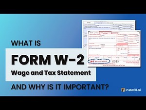 How to fill out form W-2 with AI