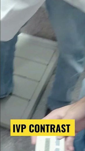 IVP contrast injecting