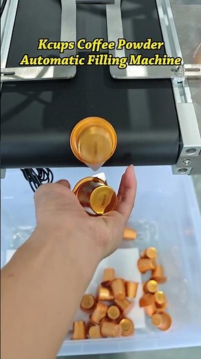 Kcup Coffee Powder Automatic Filling Sealing Machine Coffee Capsule Filling Equipment