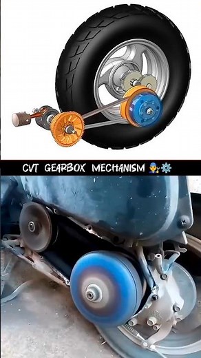 CVT gearbox mechanism 🧑‍🔧⚙️ #3danimation #animation #automobile #engineering #mechanical #3d 🔥