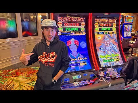 My HUGE BETS On Dragon Link Slots PAID OFF!