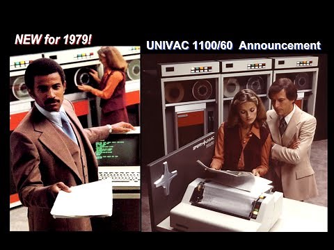 Sperry Univac 1100/60 Mainframe Computer announcement 1979 (Unisys history)