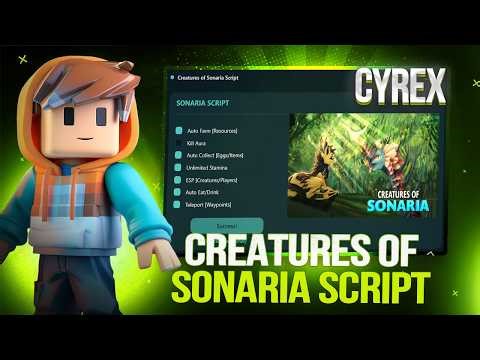 *NEW* Creatures of Sonaria Script (PASTEBIN ) (KILL AURA, AUTO EAT , AUTO DRINK , ARTIFACT FARM)