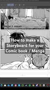 How to make a story board for comic / manga