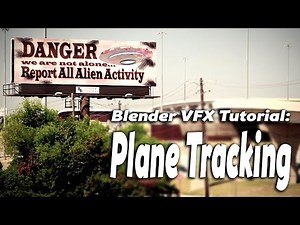 Blender VFX Tutorial: Plane Tracking and Masking