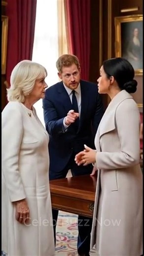 Gestures & Smiles: Harry, Meghan & Queen Camilla's Candid Exchange