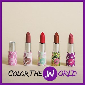 Finally! A lipstick made for Women in their 40s, 50s, 60s and beyond! 💄 No bleeding, anti-feathering. The formula is unscented and creamy, packed with color, moisture, and best of all... It's Lipstick for a Better World, with each purchase helping support a good cause. 🌍 Natural, vegan, cruelty-free. 💋 It’s time to make your lipstick mean something and add Some Color to Your Life! Shop now > colortheworldlipsticks.com | Colortheworld